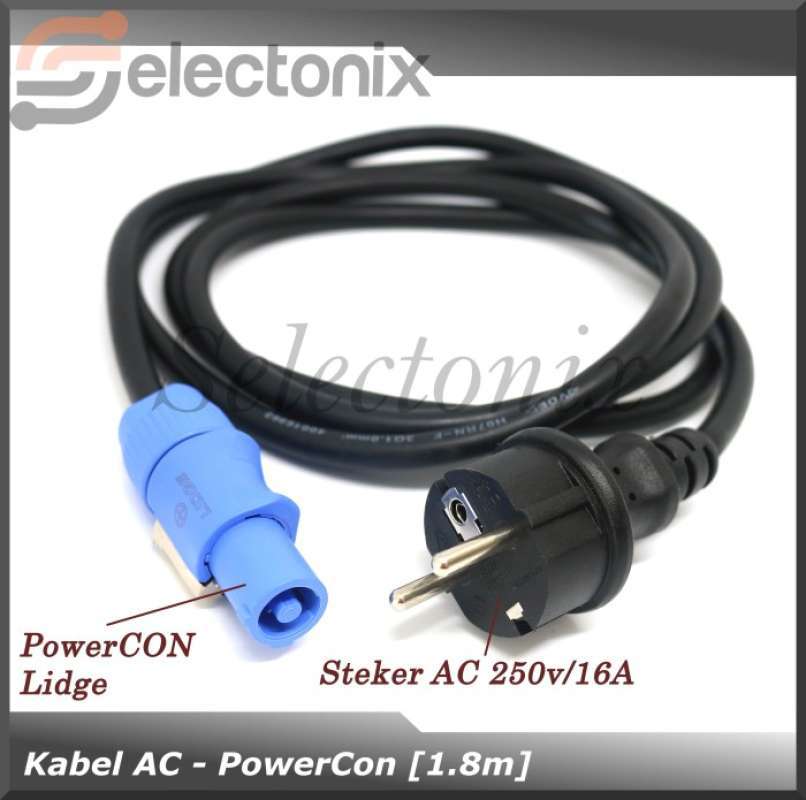 Jual Kabel Steker Ac - Powercon [1.8m] Di Seller Raindrop - Cengkareng ...