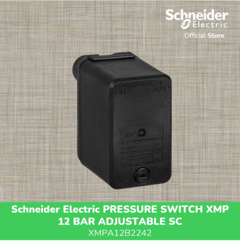 Jual Schneider Electric Pressure Switch Xmp 12 Bar Adjustable Sc ...