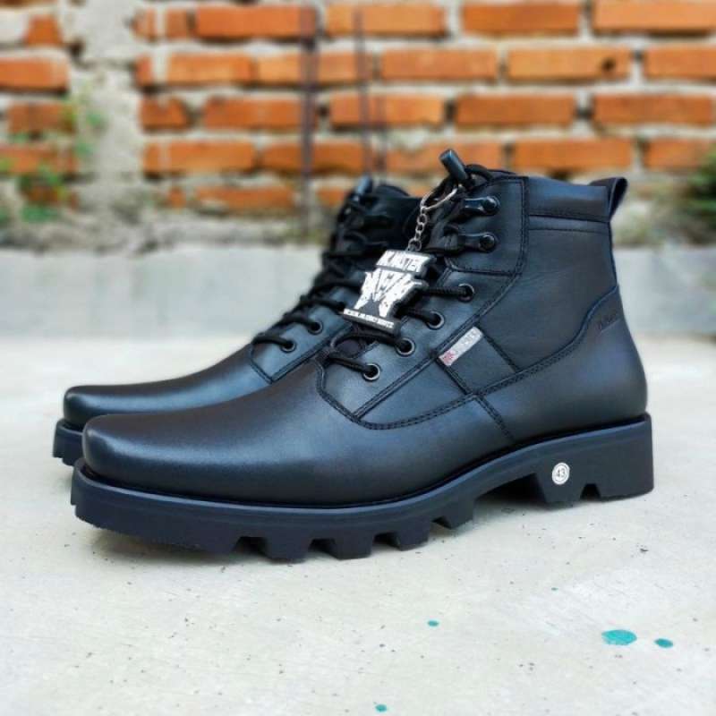 Jual Sepatu Pdh Tni Polri Security Terbaru Kulit Sapi Asli Merk Mr ...