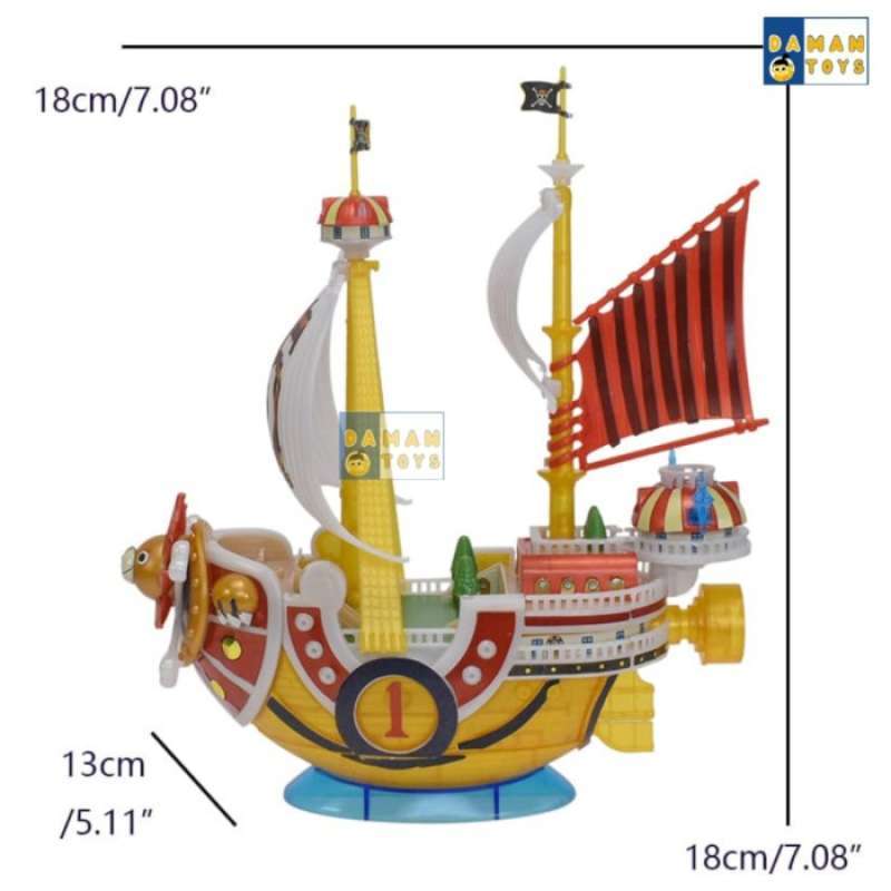 Promo Figure Kapal One Piece Going Merry Thousand Sunny Marine Garp Diy ...