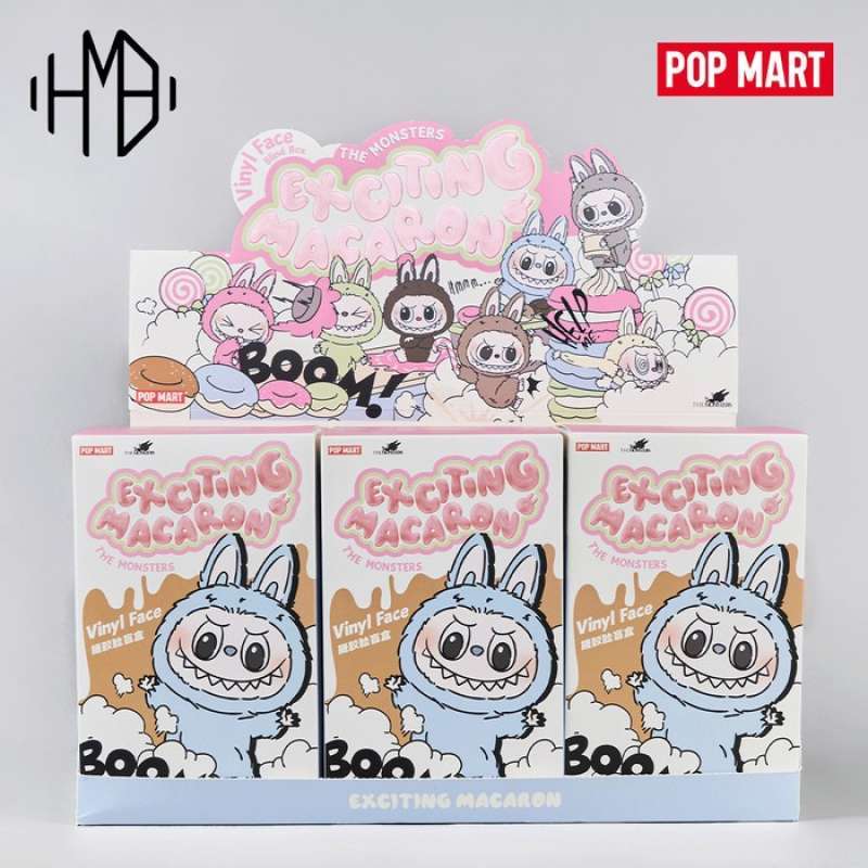 Promo Pop Mart Labubu The Monsters Exciting Macaron 100% Authentic ...