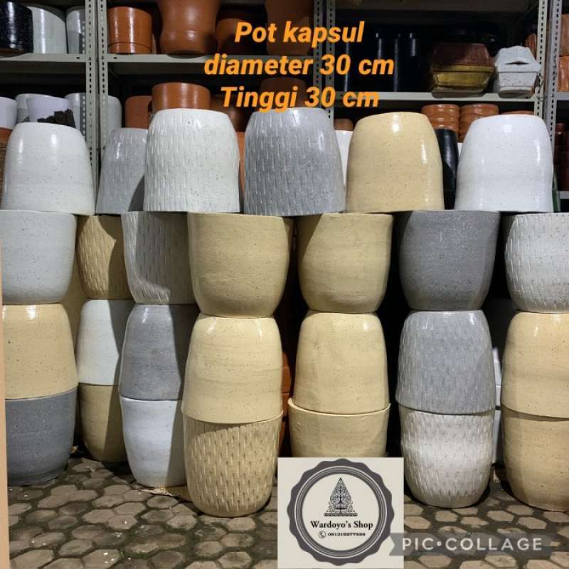 Promo Pot Teracota Gerabah Percak Dianeter 30 Cm Diskon Diskon 47% Di ...