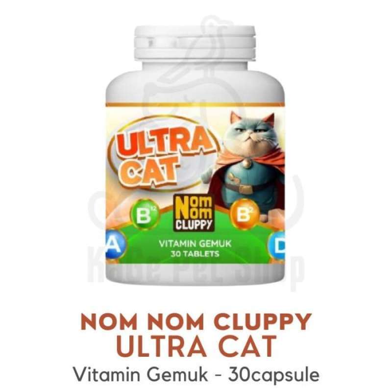 Jual Nom Nom Cluppy Ultra Cat 30s - Vitamin Gemuk Di Seller Kage ...