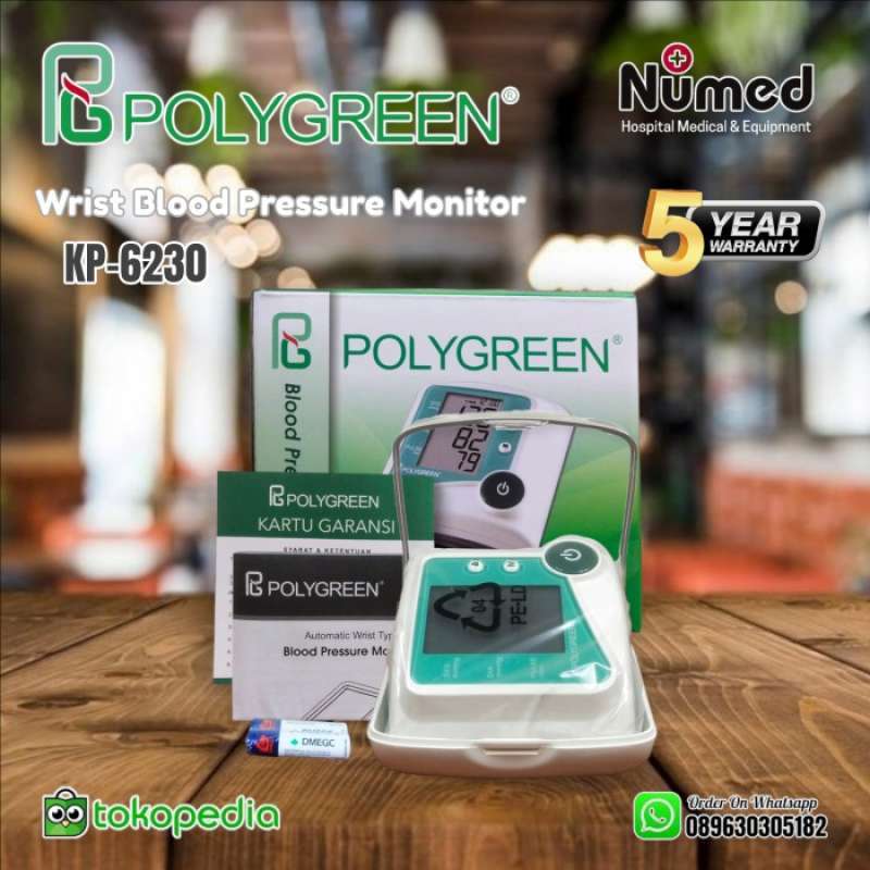 Promo Tensimeter Digital Original Polygreen Kp-6230 Diskon 33% Di Seller Lucky_vania - Tugu ...