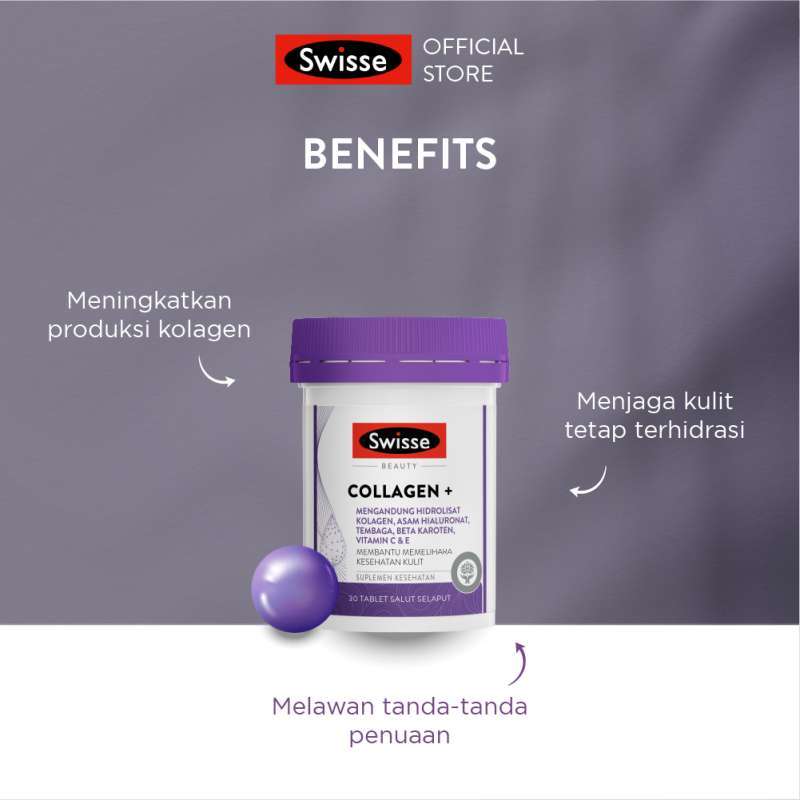 Promo Bundling Swisse Ultiboost Astaxanthin Glutathione Complex 30s + Swisse Beauty Collagen ...