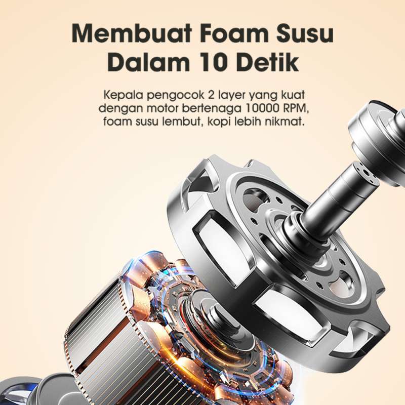 Promo Samono Hand Mixer Mini 2in1 Elektrik USB Milk Frother – Pengocok ...