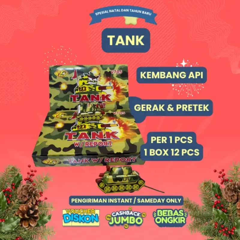 Jual Kembang Api Tank - 1 Pack Di Seller Murmerbox Mart Flagship Store ...