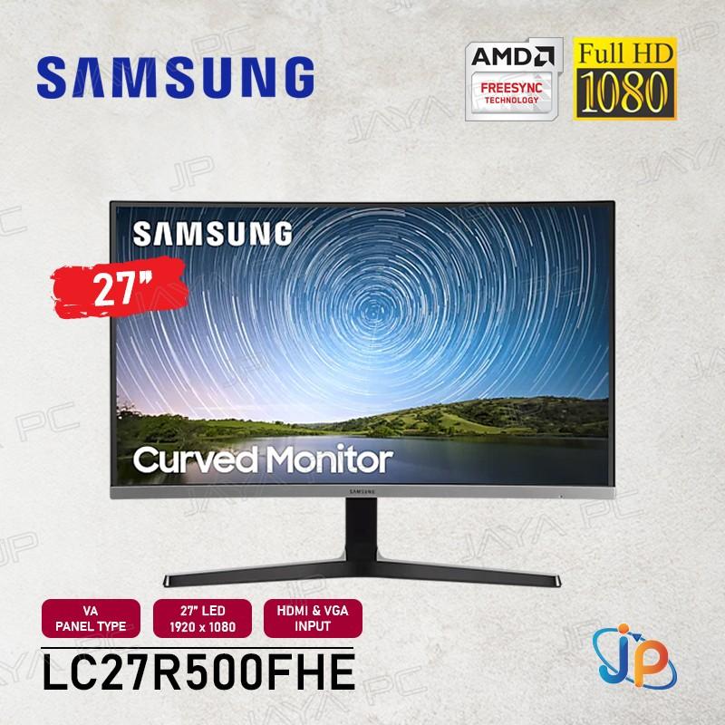 Promo Monitor Samsung Led C27r500/ Lc27r500fhe - Curved Full Hd 27 Inch ...