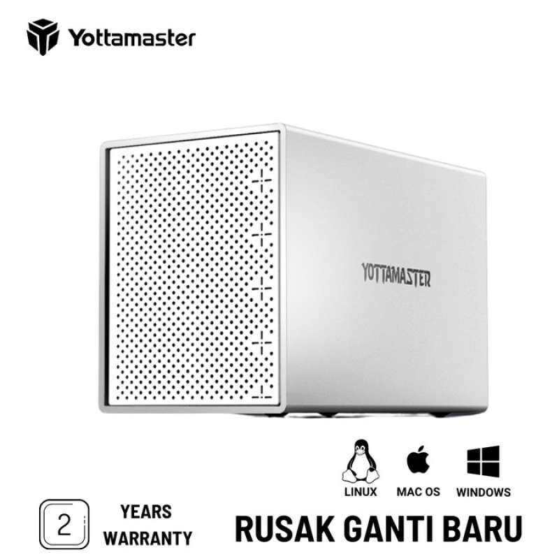 Promo Yottamaster 5 Bay 3.5 USB 3.0 RAID Hard Drive Enclosure ...