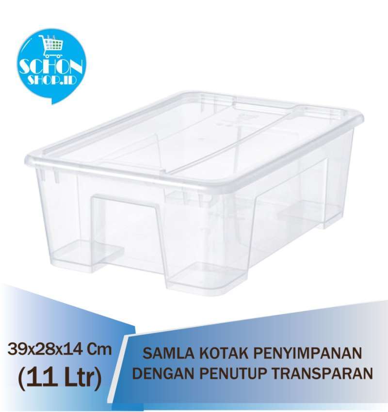 Promo Storage Box/Tempat Mainan/Kotak Penyimpanan Dengan Tutup SML (11 ...