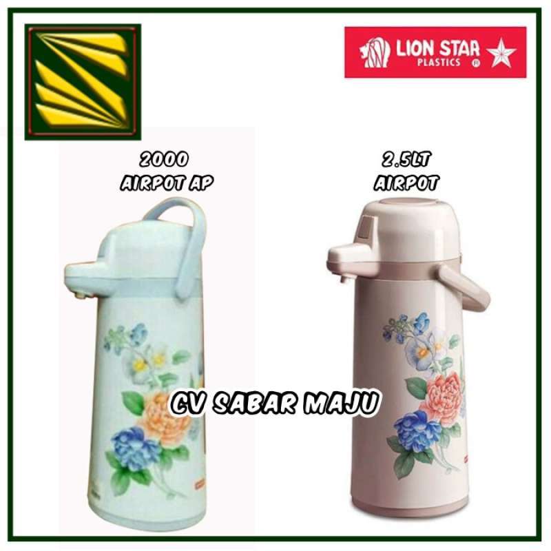 Promo Termos Air LION STAR AP-1 Air Pot 2 Liter dan PAP-2500 2.5 Liter Diskon 33% di Seller ...