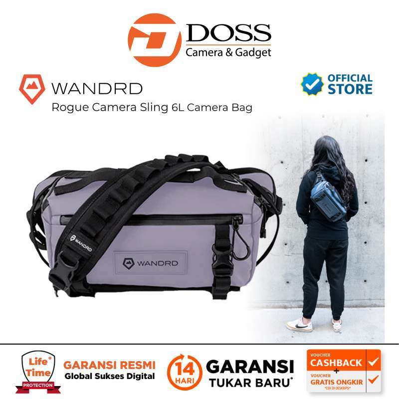 Jual Wandrd Rogue Camera Sling, 6l Camera Bag - Purple Di Seller Doss ...