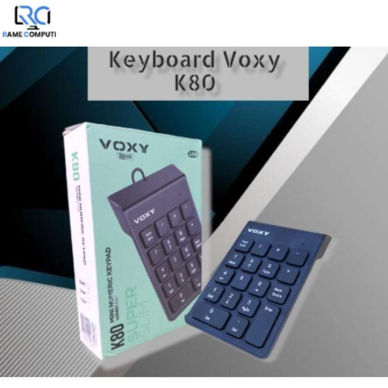 Jual Voxy K80 Keyboard Numerik / Keypad Numeric / Numpad Keyboard Angka ...