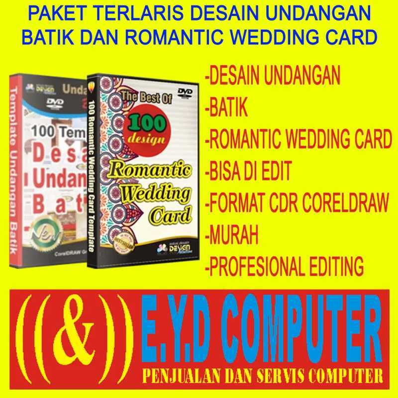 Jual Paket 8 In 1 Desain Undangan Exlusive Vol 1-2 Dan Kotak Persegi ...