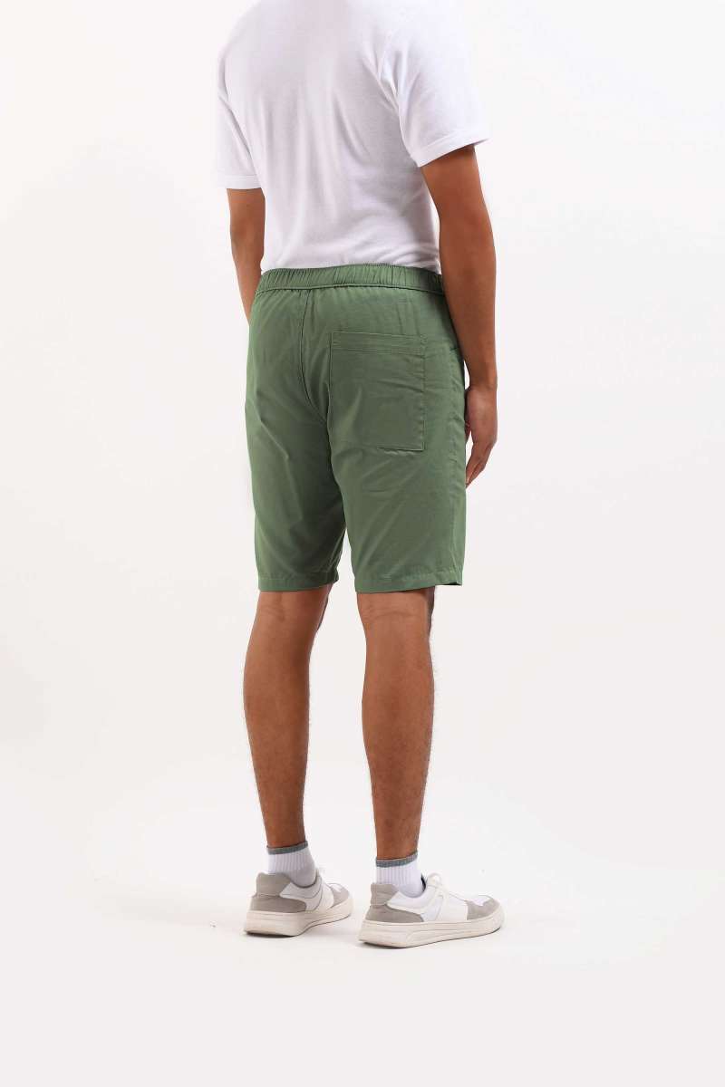 Promo Manzone Celana Pendek Bermuda Pria Kledeo - Olive Diskon 32% Di ...