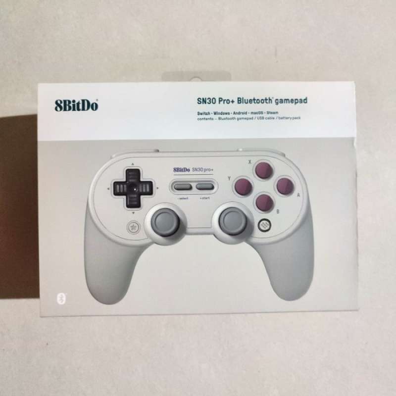 Jual 8bitdo Sn 30 Pro+ Sn30 Pro Plus Controller Gamepad Bluetooth ...
