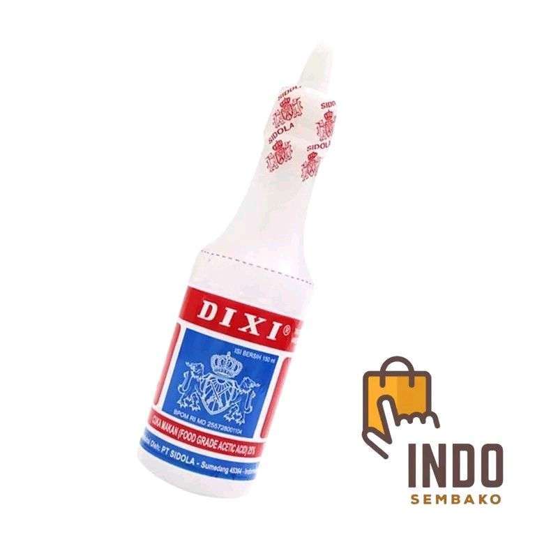 Jual Cuka Dixi 150ml / Cuka Makan Dixi Kecil 150 Ml / Dixi Cuka Botol ...