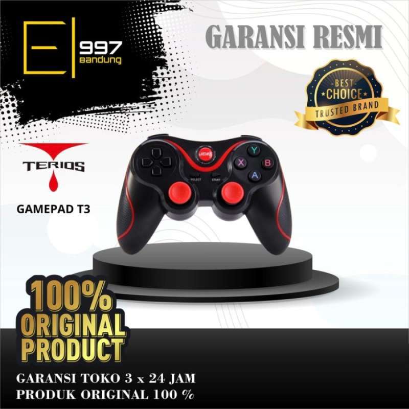 Jual GAMEPAD WIRELESS CONTROLLER TERIOS T3 , SUPPORT ANDROID & WINDOWS ...