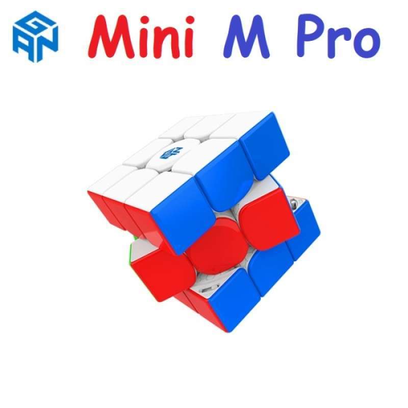 Promo Rubik Gan Mini M Pro / Gan 11 M Pro Mini 3X3 Magnetic Stickerless ...