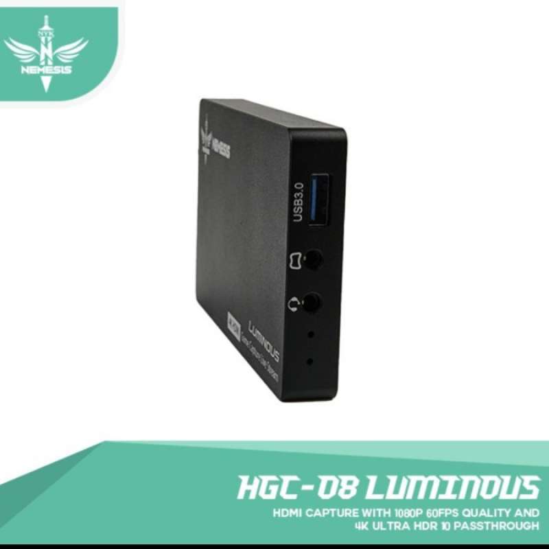 Promo Nyk Nemesis Luminous Game Capture Live Stream Diskon 17% di ...