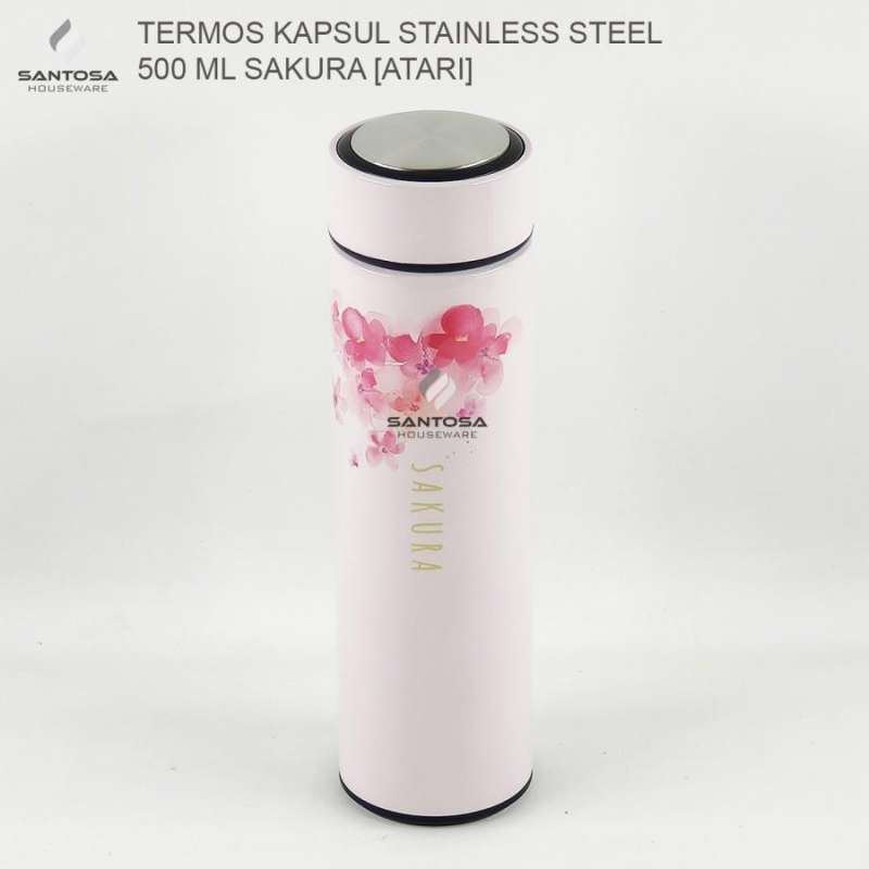 Jual Termos Kapsul Stainless Steel 500 ml Sakura [Atari] di Seller ...