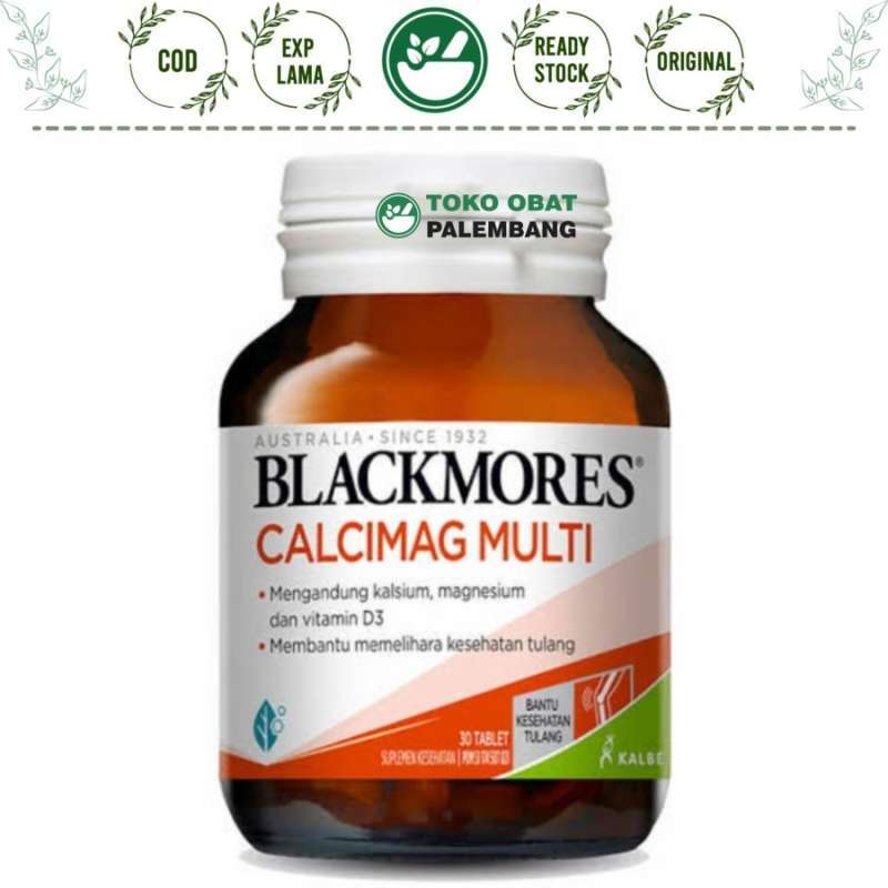 Jual Blackmores Calcimag Multi 30 Tablet D3 Kalsium Magnesium K1 Calcium Di Seller Toko Obat ...