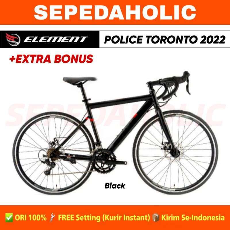 Jual Roadbike Police Toronto 700 C Element Original Terbaru - Harga ...