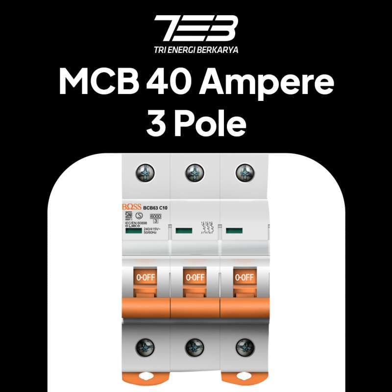 Jual Mcb 40 Ampere 3 Pole Merek Boss Di Seller Pt. Tri Energi Berkarya ...