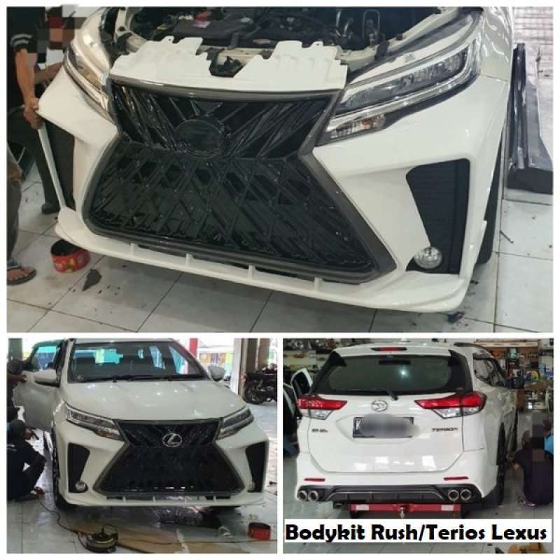 Promo Bodykit Mobil Toyota Rush Terios Facelift 2018 Lexus Model Proses ...