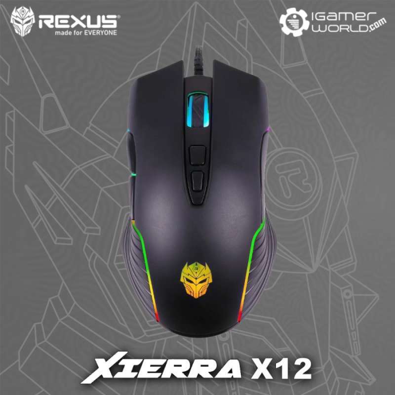 Promo Rexus Xierra X12 Gaming Mouse Diskon 17% di Seller Mahanani Store ...