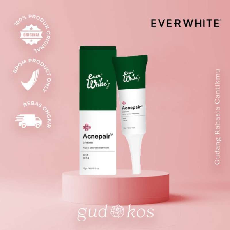 Promo EverWhite Serum Series , Eye cream, Acne Pair Cream Diskon 18% di ...