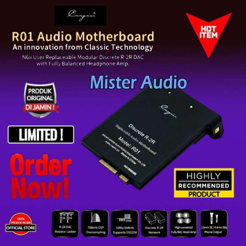Promo Cayin R01 / R 01 High Fidelity R2R Ladder Dac Module Original Diskon 1% di Seller ...