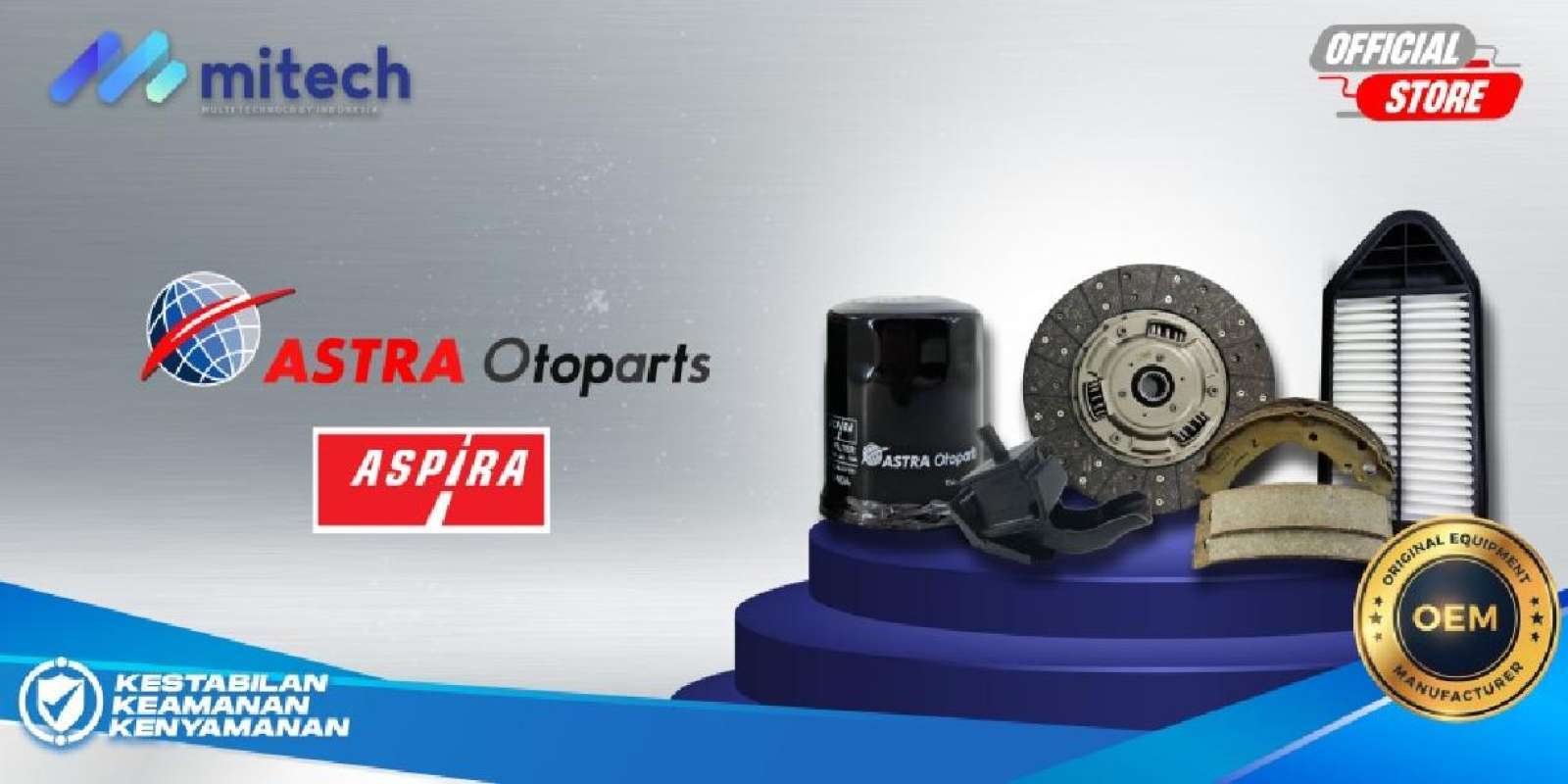 Jual Kampas Rem Depan Fuso Fm 517 / Nissan Ck 12 / Hino Ak Aspira Astra Di Seller Multi ...