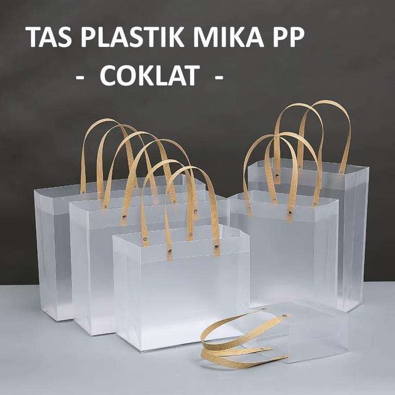 Jual Tas Mika PP Polos Doff | Goodie Bag | Tas Parsel | Tas Souvenir ...