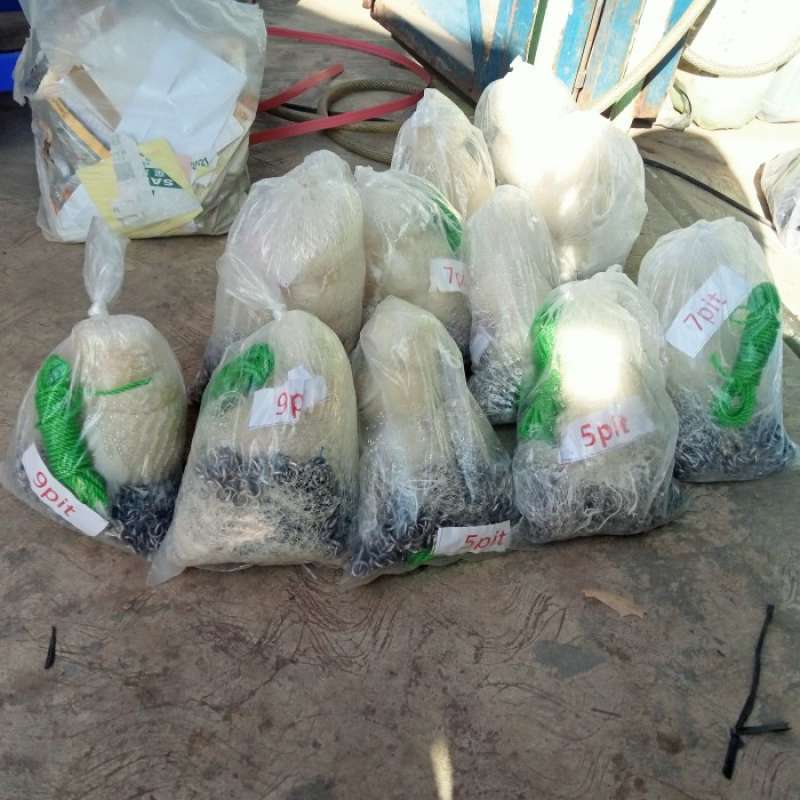 Promo jala ikan dan udang jala lempar 7 feet Diskon 23% di Seller Umah ...