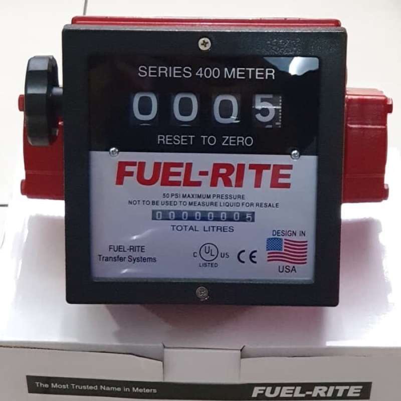 Promo Flowmeter Fuel Rite 1,5 4 digit/ Flowmeter Minyak/ Meteran Minyak ...