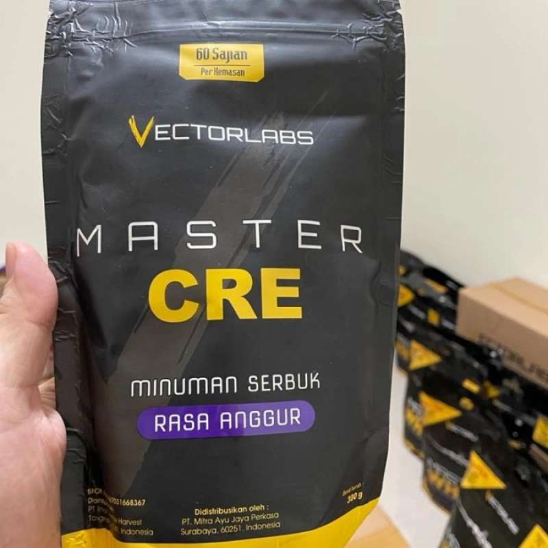 Jual Vectorlabs Master Cre Creatine 60 Serving 300 Gr Bpom, Halal di ...
