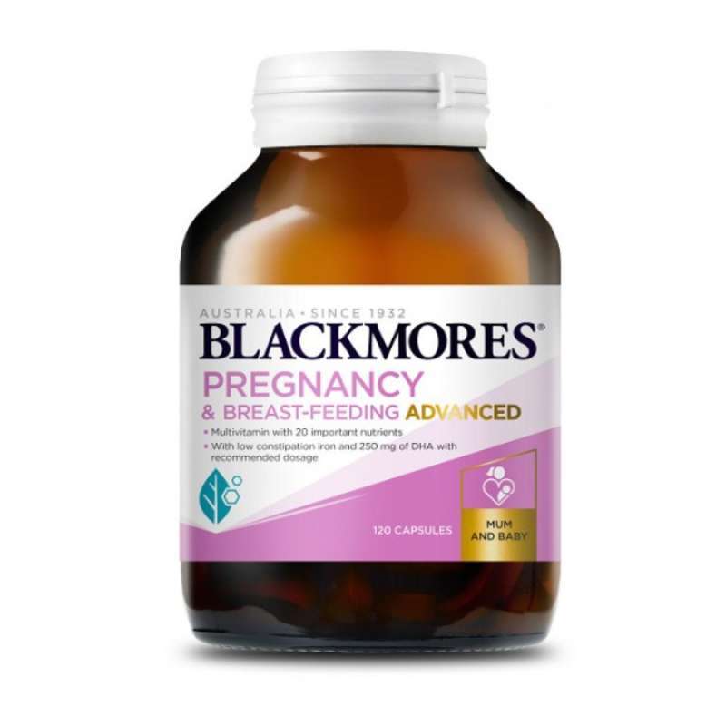 Jual Blackmores Pregnancy & Breast-Feeding Advanced, 120 Caps di Seller ...