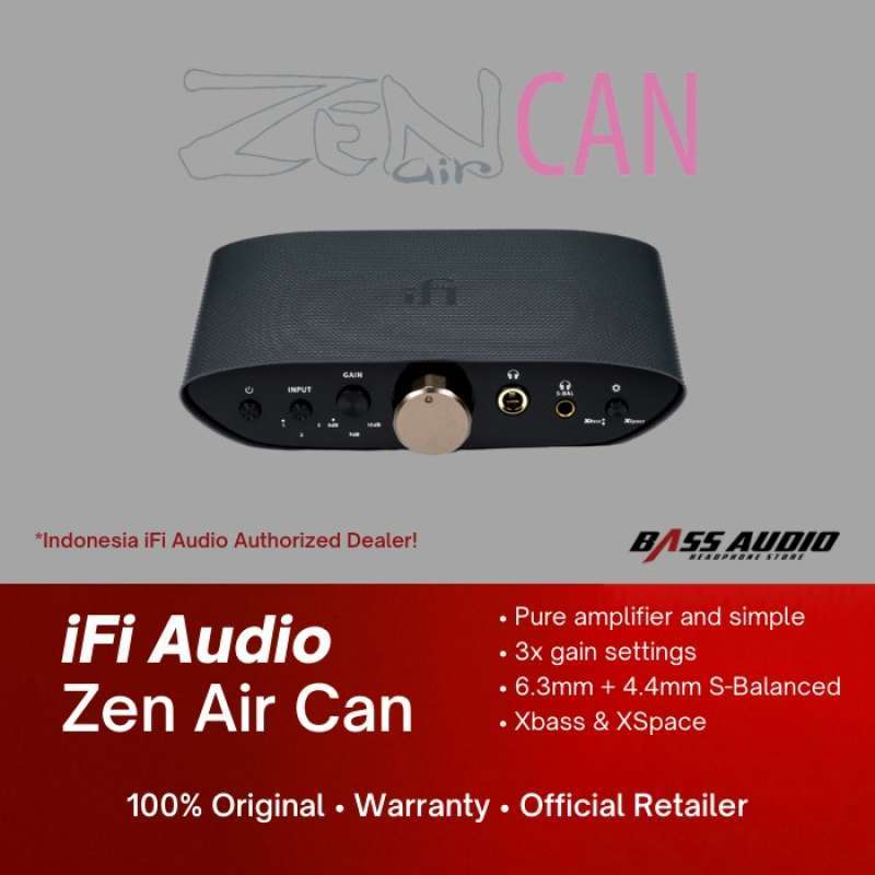 Promo iFi Audio ZEN Air CAN Hi-Res Headphone Amplifier with 4.4mm S ...