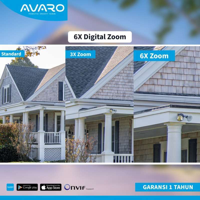 Promo Avaro Smart Wifi Ip Camera Cctv Outdoor Ct02 5mp Color Nightvision Diskon 30% Di Seller ...