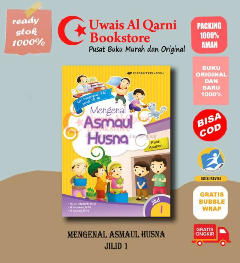 Promo Original Mengenal Asmaul Husna Jilid 1 - Himawan Erlangga Diskon 23% Di Seller Emerald ...