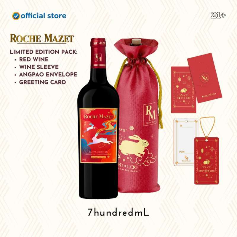 Jual Roche Mazet - Limited Edition Rabbit Year Saint-chinian Aoc French ...