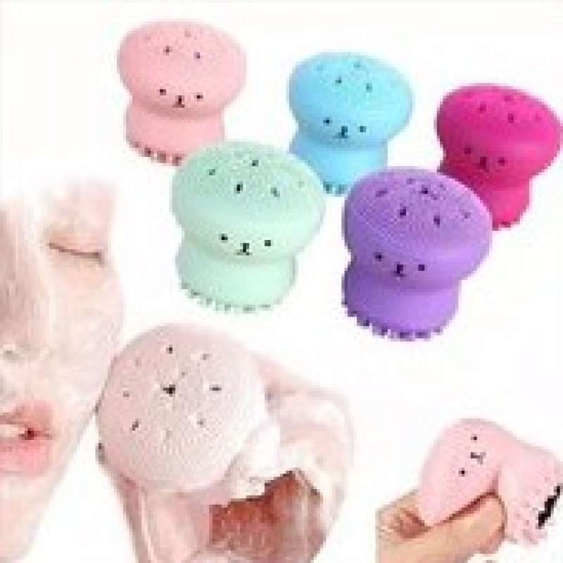 Promo Sponge Gurita Facial Wash Lucu - Spons Cuci Muka + Pijat Diskon ...