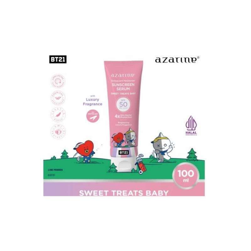 Promo Azarine Body Guard Moisturizer Bt21 Sunscreen Serum Bts - Azarine ...