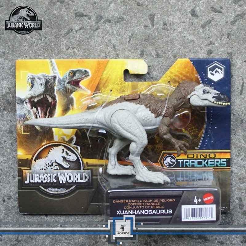 Jual Jurassic World Dino Trackers Danger Pack Xuanhanosaurus Raptor ...