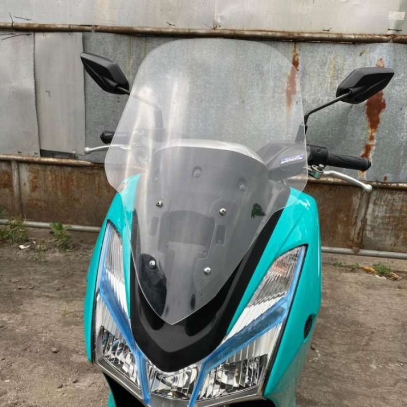 Jual Windshield Yamaha Lexi Tipe Xmax 250cc Model Standar Tebal 4 Mili ...