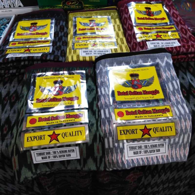 Jual Sarung Goyor Cap Botol Sultan Di Seller Berkah Sejahtera Store Id ...