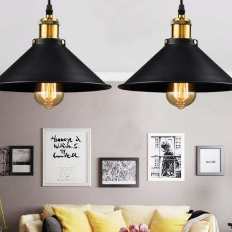 Jual Kap Lampu Gantung Modern Minimalis Black di Seller Cuanz Store - Kalibata, Kota Jakarta ...