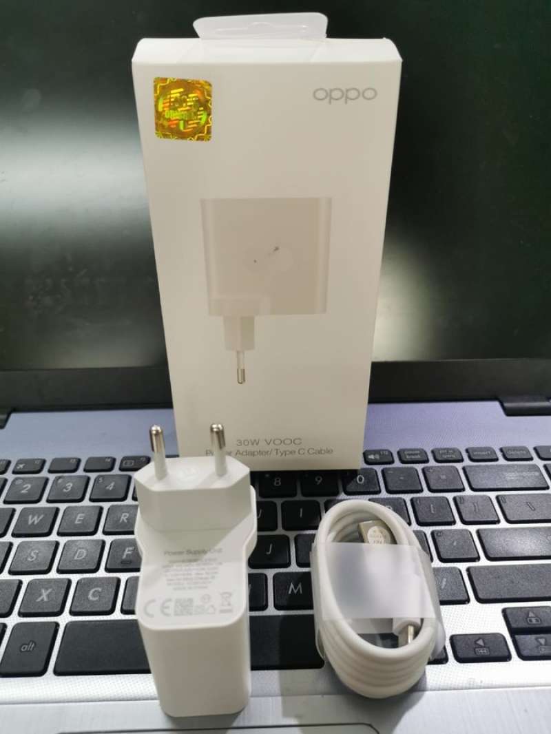 Promo ORIGINAL CHARGER OPPO RENO 4 30W 6A USB TYPE C VOOC FLASH CHARGE ...
