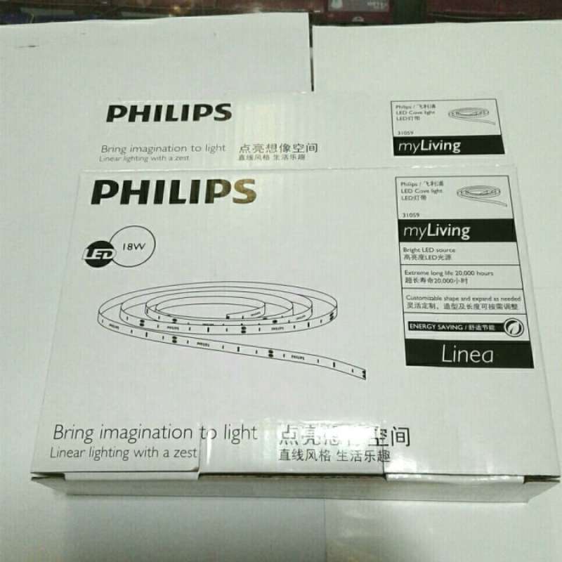 Promo Philips LED Strip 18 watt 1 roll 5 meter + trafo Diskon 23% di ...
